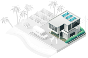Grid-tied Solar Power Service | Renewable Energy Services